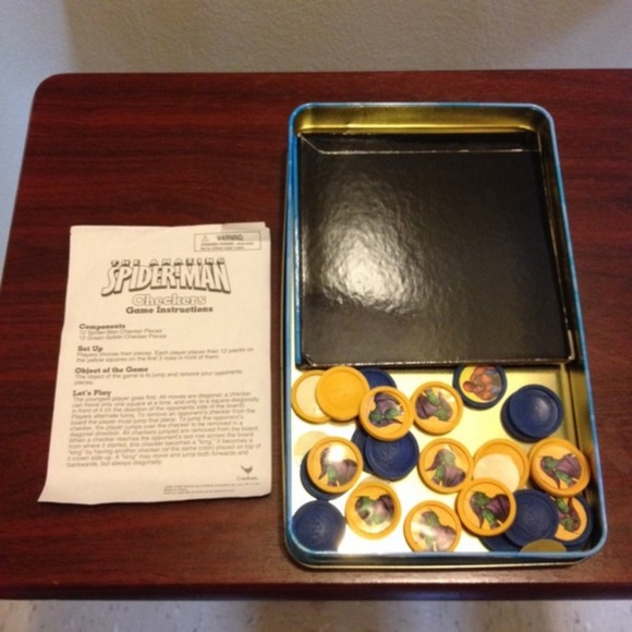 Marvel | Other | Marvel Spiderman Checkers | Poshmark